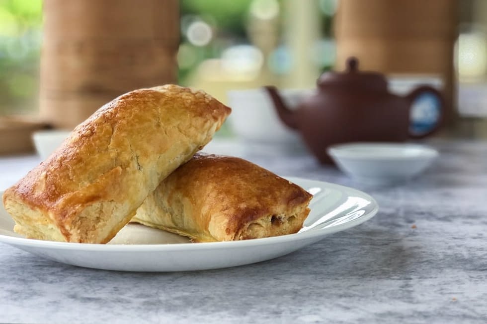 BBQ Chicken Pastry - Hilltown Halal Dim Sum