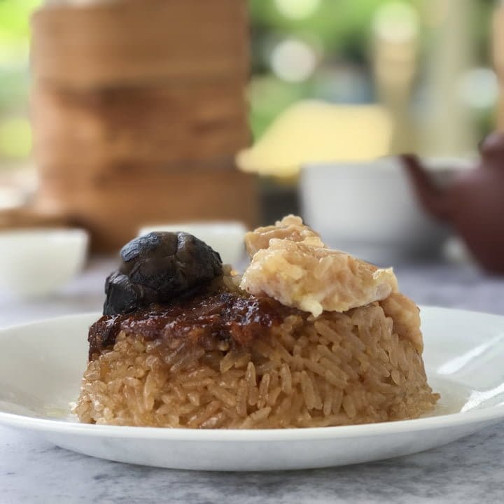 Chicken Glutinous Rice (Loh Mai Kai) - Hilltown Halal Dim Sum